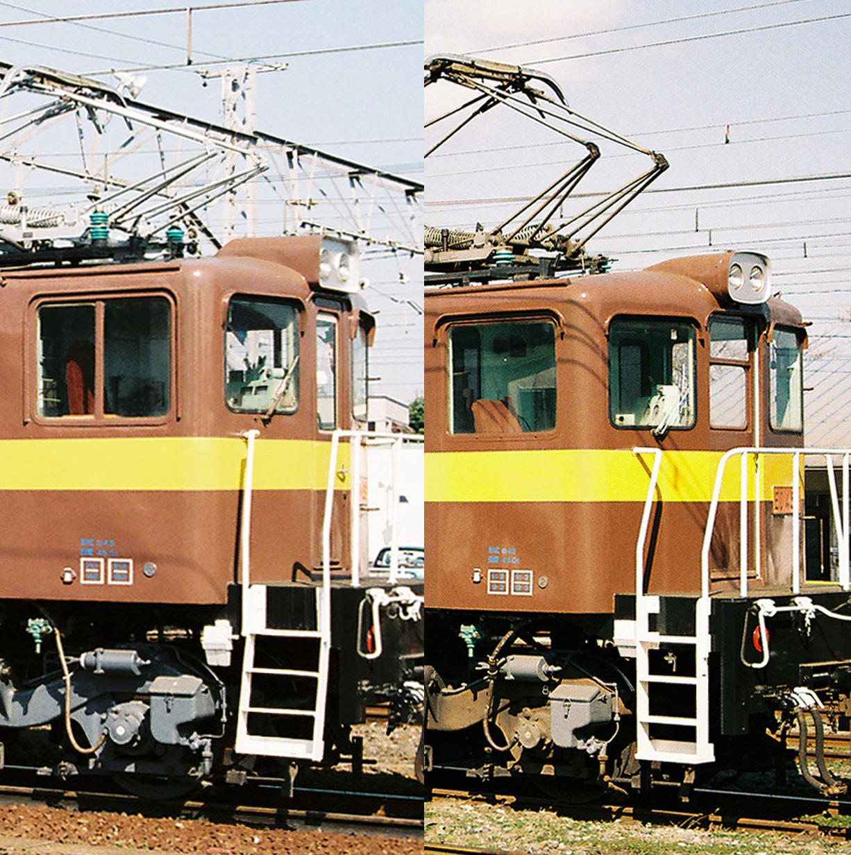 三岐線ED45形1～3次車の見分け方！: 三岐鉄道車輛大図鑑「きまぐれ日記」